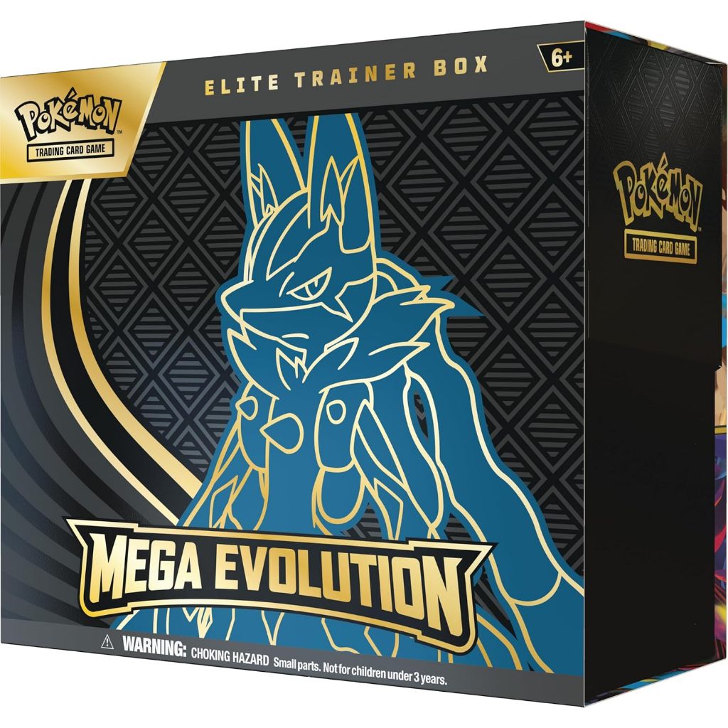 Pokmon TCG: Mega Evolution Elite Trainer Box - Mega Lucario | Shopee ...