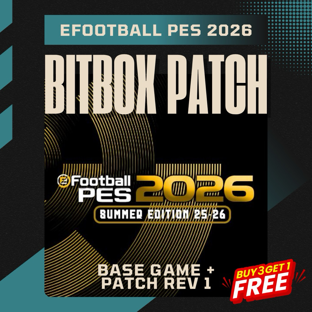 EFOOTBALL PES 2026 PS4 HEN – Bitbox Patch Summer Update | Latest Update ...
