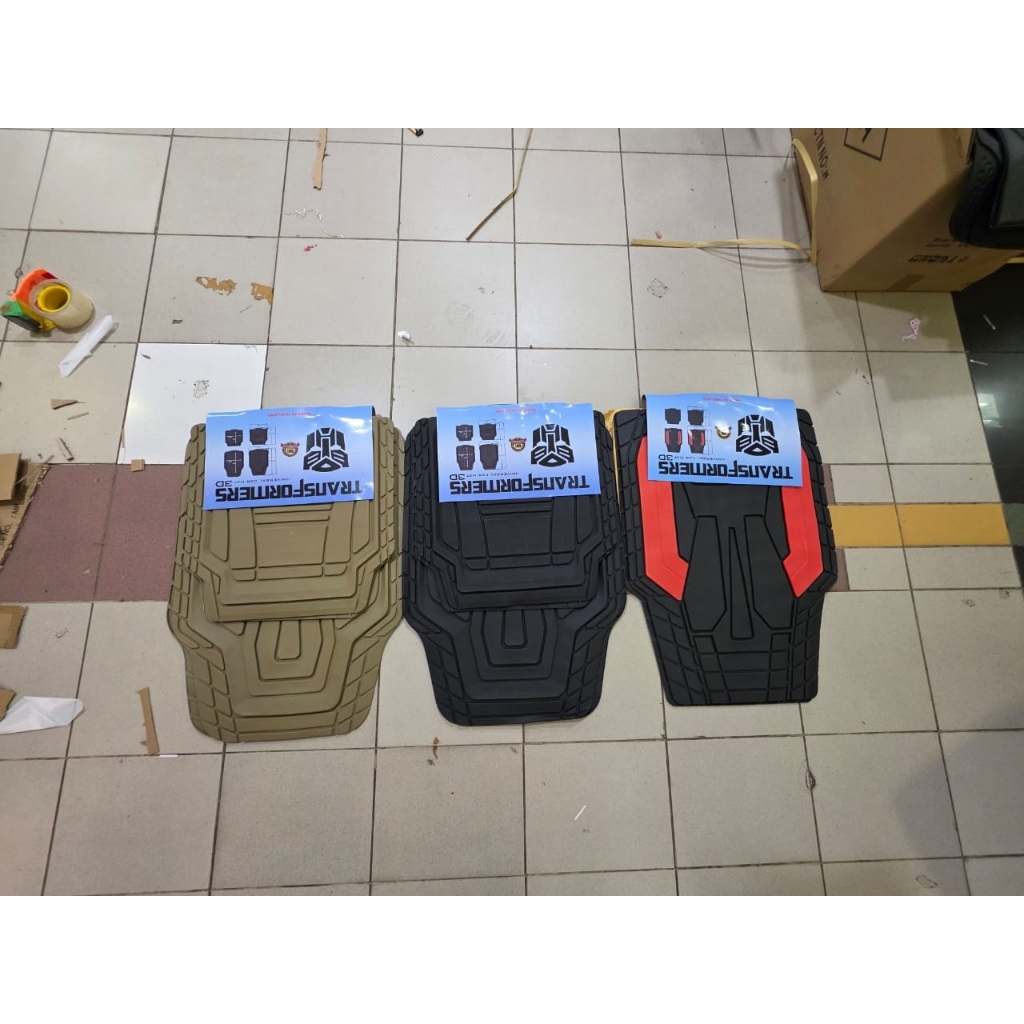2-row 4-piece universal car mat (FREE ETOLL) | Shopee Singapore
