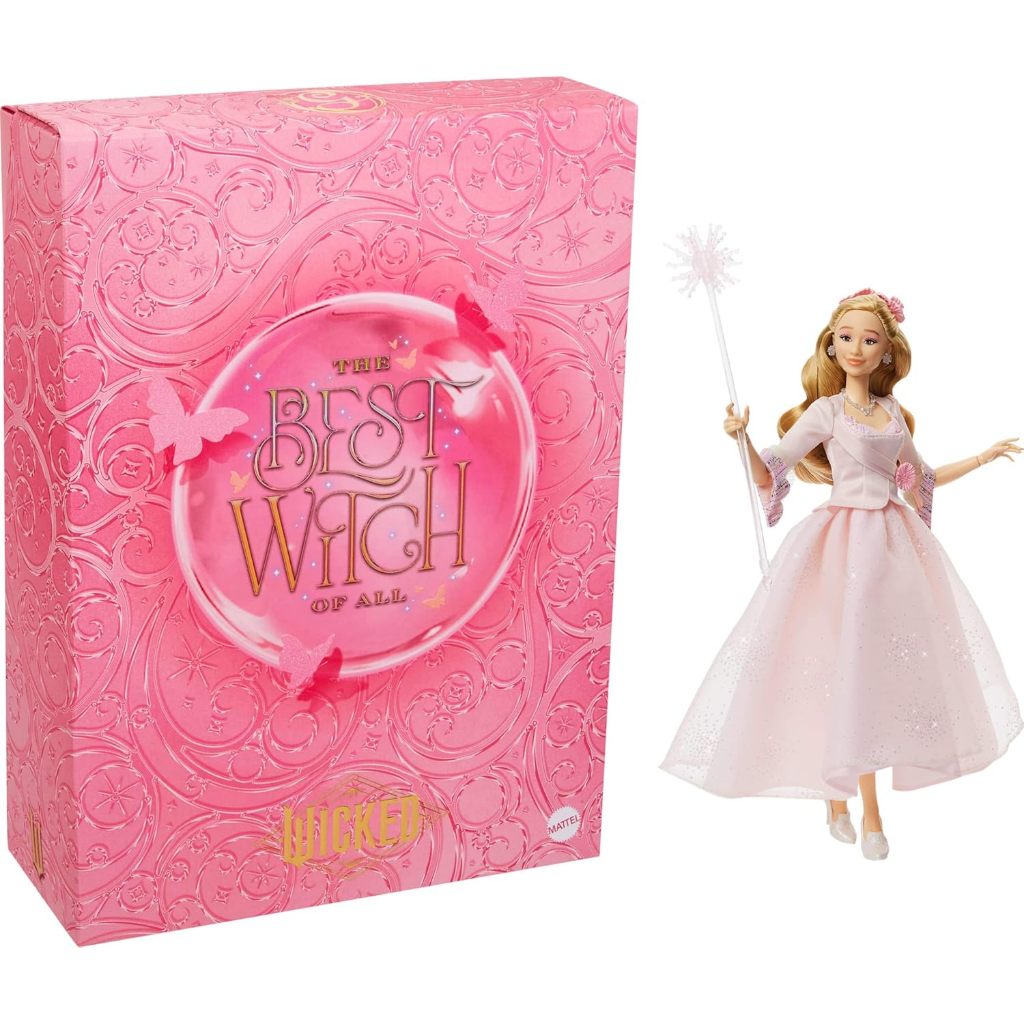 Mattel Universal Pictures' Wicked: for Collectible Glinda Fashion Doll ...