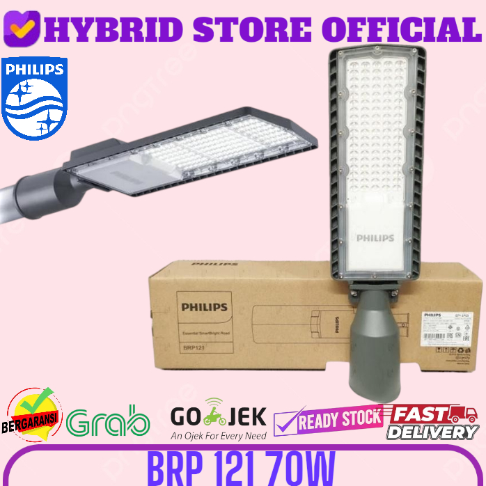 PHILIPS SmartBright PJU Street Light BRP121 70W 70Watt IP66 - BRP 121 ...