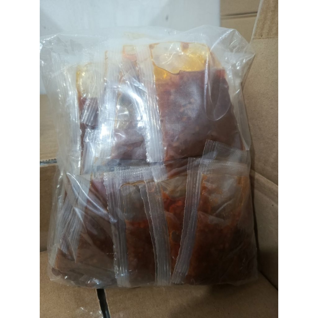 20g Shrimp Paste Sambal Package Contains 50 Pcs | Shopee Singapore
