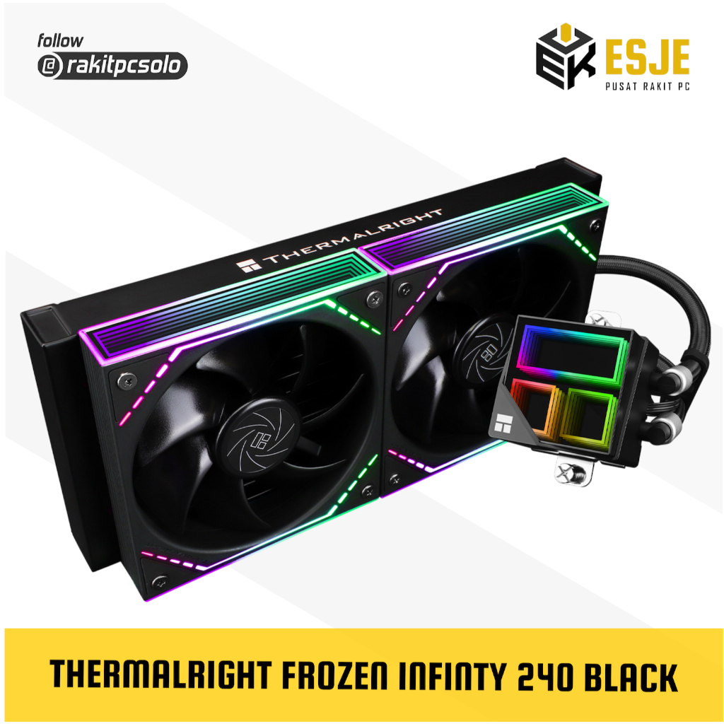 THERMALRIGHT Frozen Infinity 240 ARGB CPU AIO Liquid Water Cooling ...