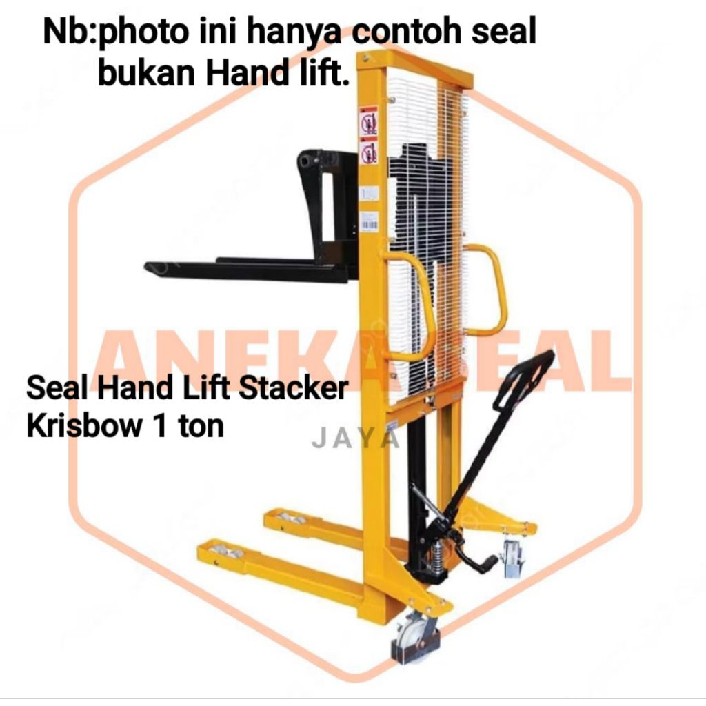 Seal hand lift stacker 1 ton krisbow etc. | Shopee Singapore
