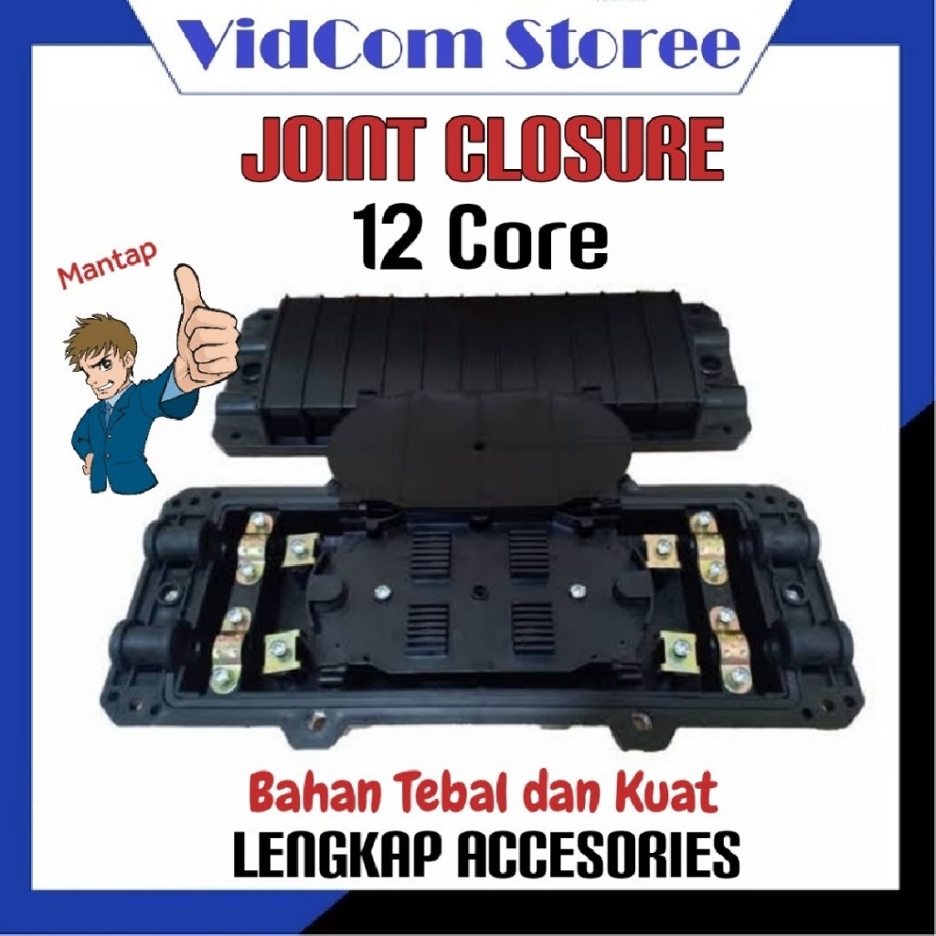 Joint Closure Mini Fiber Optic 12 - 24 Core | Shopee Singapore