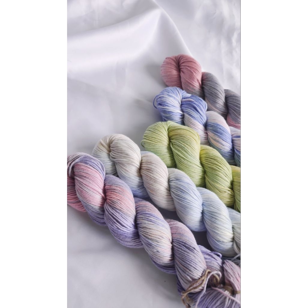 Yarn Cabin tone collection - Combed Cotton Yarn | Shopee Singapore