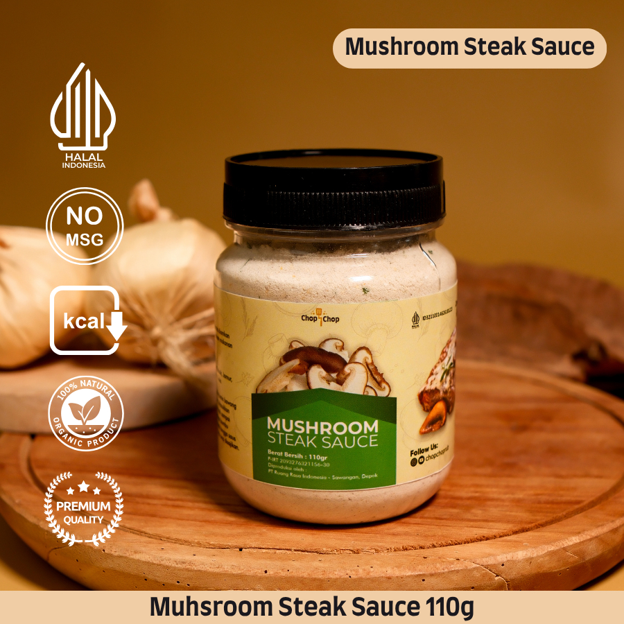 Chop Chop Mushroom Steak Sauce Instant Mushroom Steak Sauce Halal Steak ...