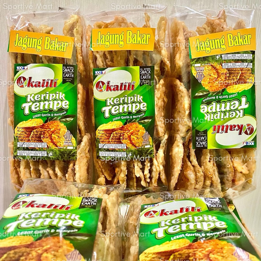 100% Authentic Kalili TempehKeripik Crispy, Savory, and Halal | Snack ...