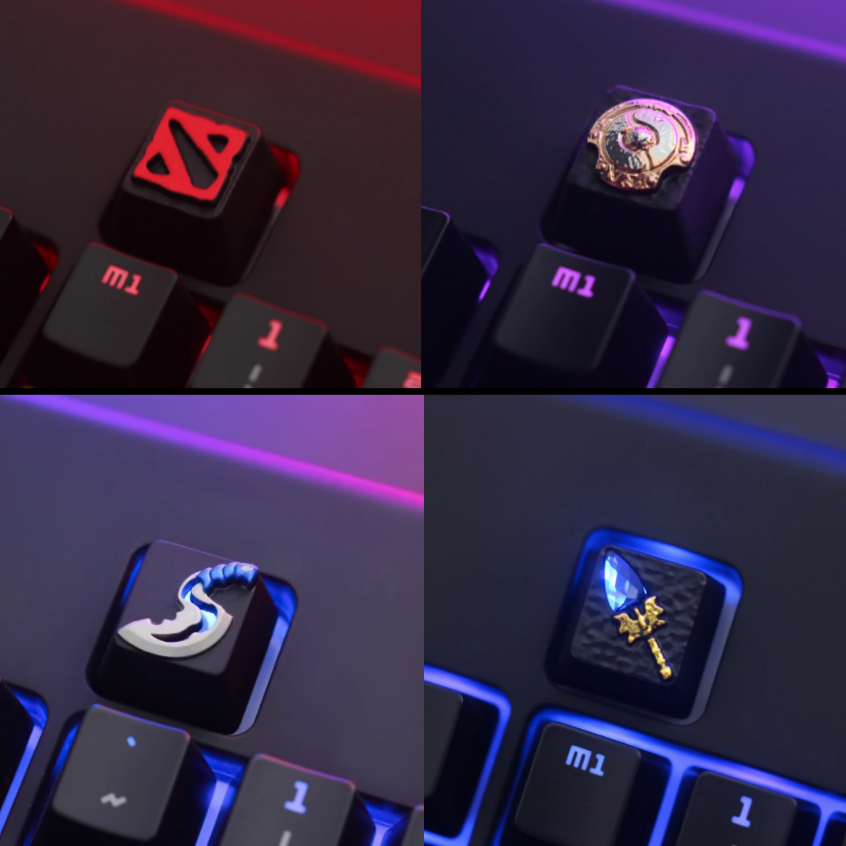 DOTA 2 Full Metal Artisan Keycap for Mechanical Keyboard | Shopee Singapore