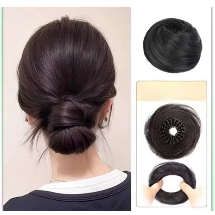 Hair Bun Wig/ Hair Bun Clip Instant Bun Hair Bun Hair Bun Hair Bun Hair ...