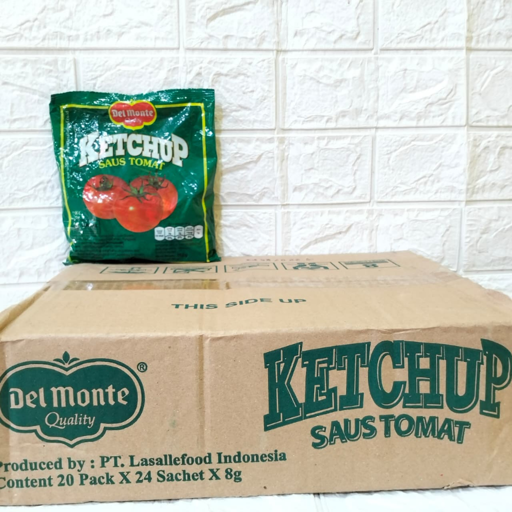 Del Monte Tomato Sachet 1 Carton Free Bubble Wrap and Thick Box ...