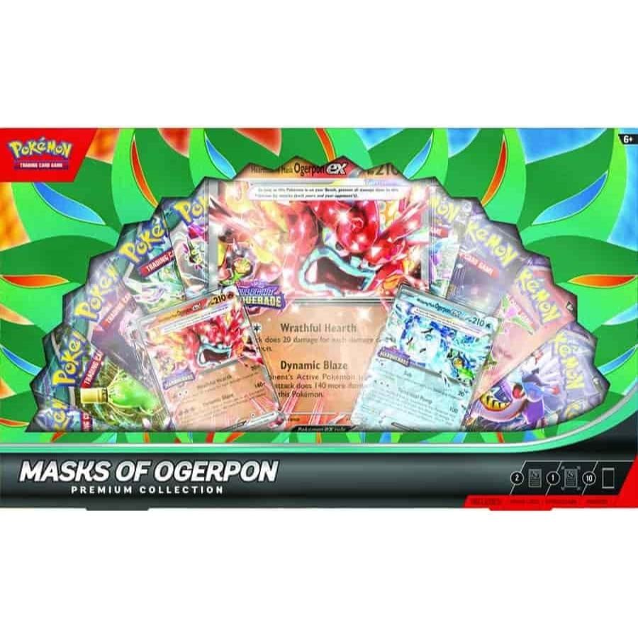 Pokemon Masks of Ogerpon Premium CollectionPokemon Masks of Ogerpon ...