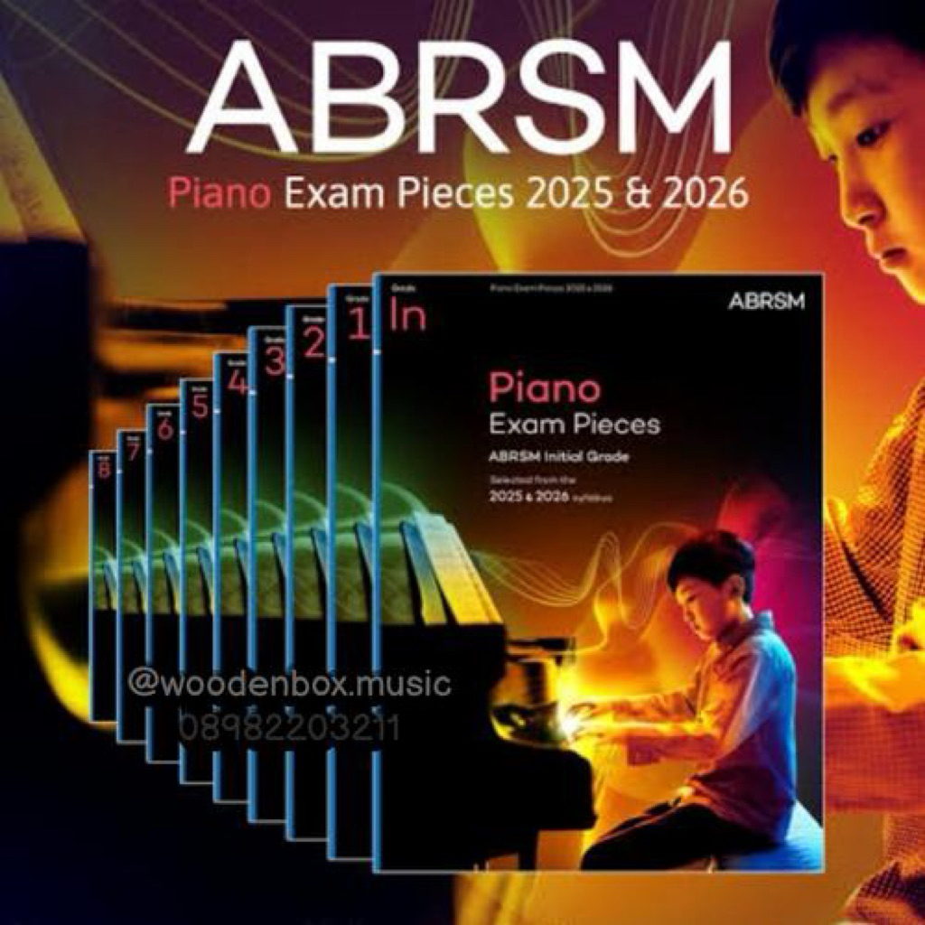ABRSM Piano Exam Pieces 2025 & 2026 Complete Initial Grade, 1-8 | Shopee Singapore