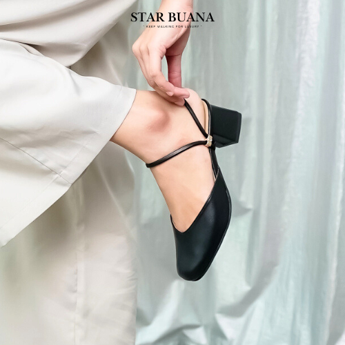 Ivana Bigsize 35-45 Women's Mules with 5 cm Heel - StarBuana | Shopee ...