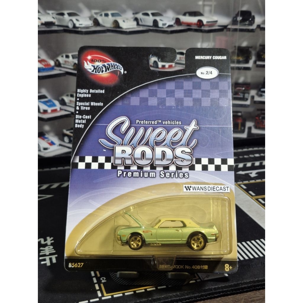 100% Hot Wheels Cougar Sweet Rods Premium Series Muscle car Open ...
