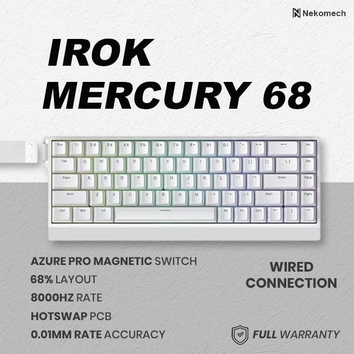 IROK CAROTMAS MERCURY 68 SE 8K Magnetic Switch Rapid Trigger E-Sport ...