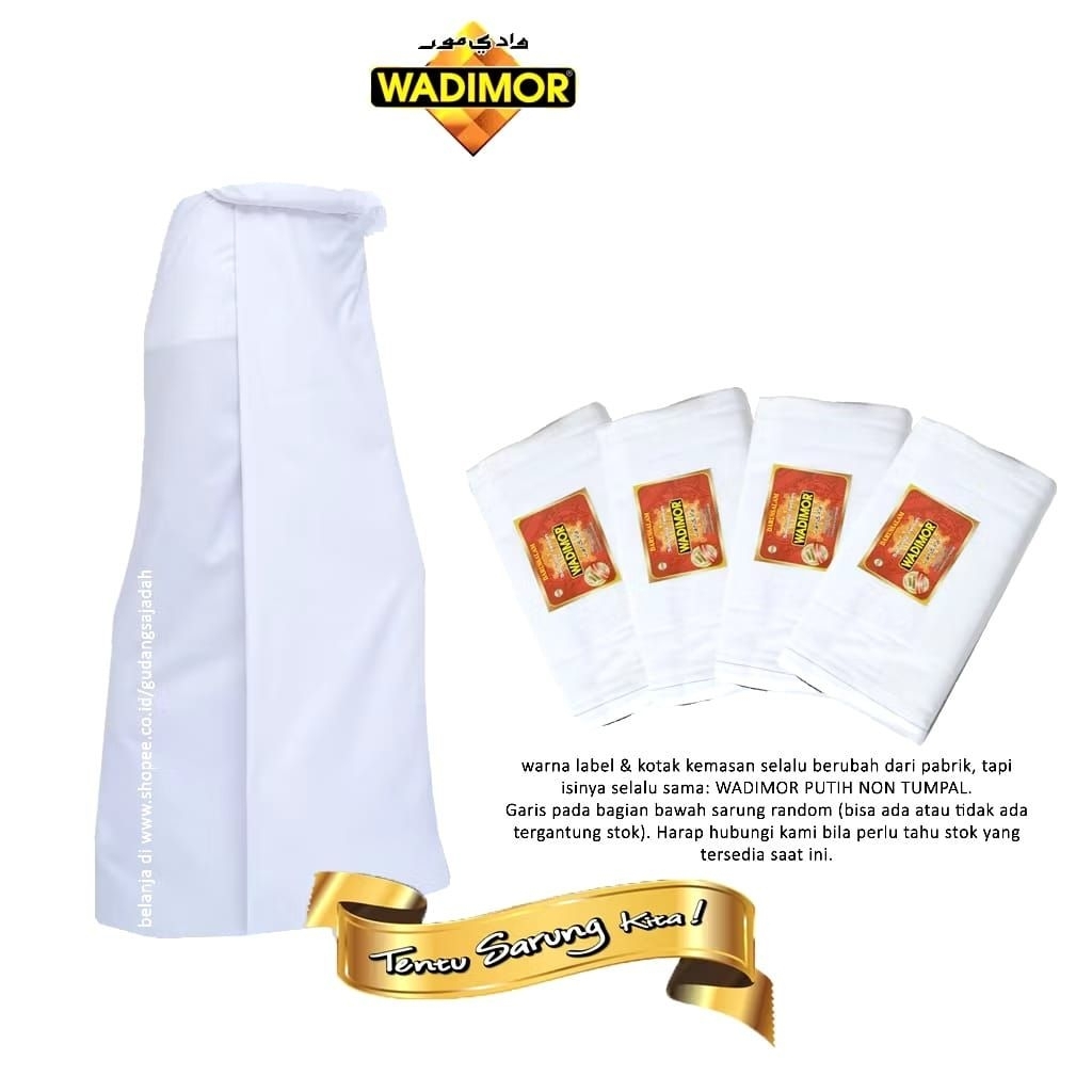 KATUN Plain White Woven Sarong, white sarong, thick cotton material ...