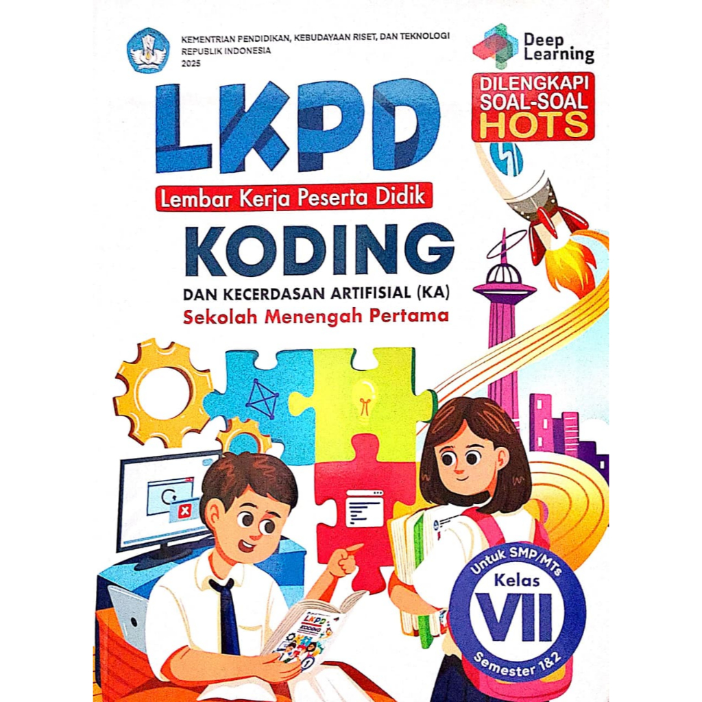 LKPD KODING GRADES 7, 8, 9 DEEP LEARNING INDEPENDENT CURRICULUM ELEMENTARY SCHOOL/MI FREE ANSWER ...