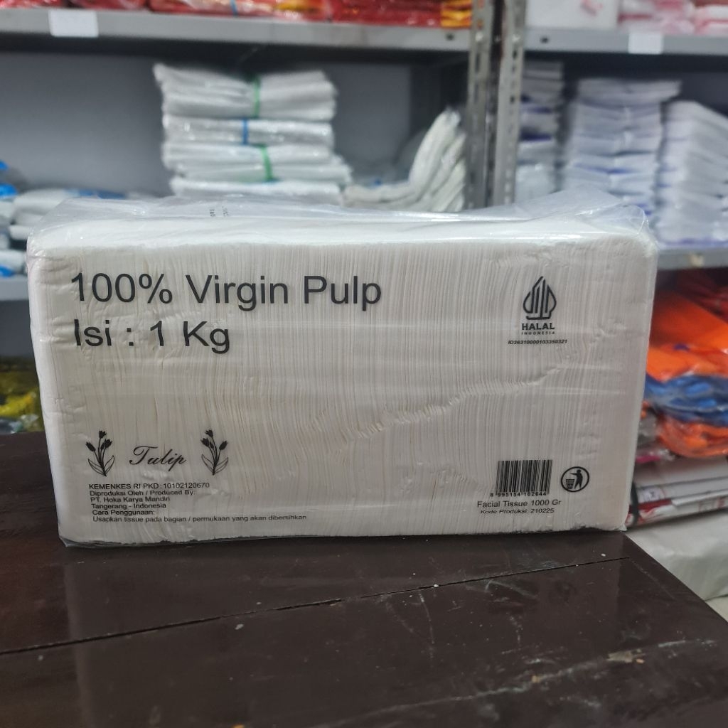 Tulip Facial Tissue 1 kg Facial Tissue/ 1000 gr | Shopee Singapore