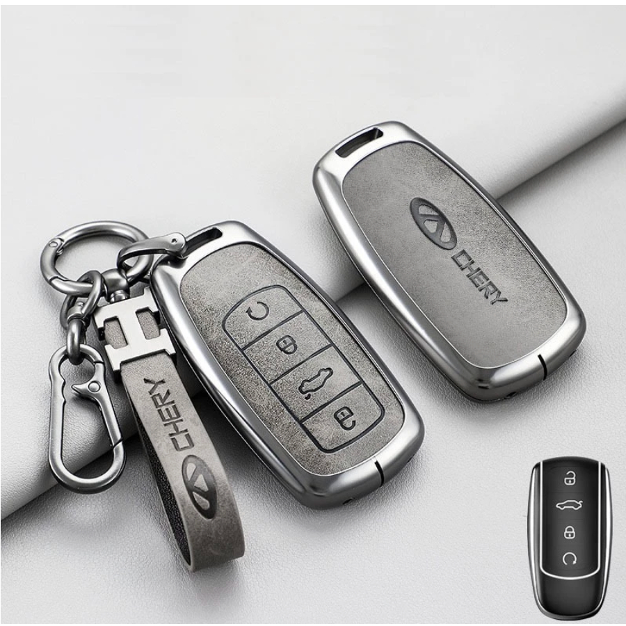 METAL Case Cover Car Key Cover Cherry Tiggo Omoda 5 Tiggo 8 Pro CSH ...