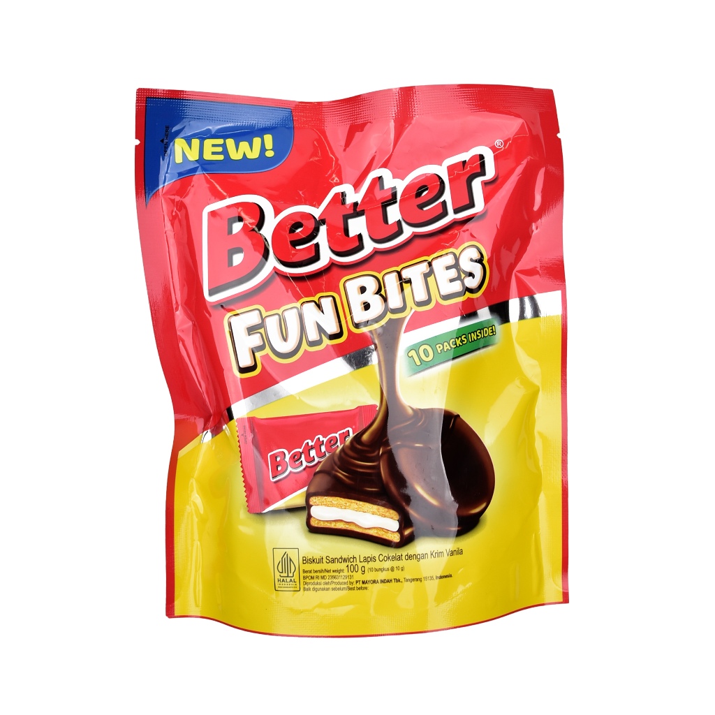 BETTER VANILLA BISCUITS POUCH 100 GRAMS | Shopee Singapore