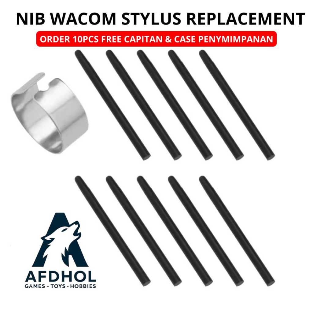 REFILL TIP NIB WACOM TYPE a STYLUS REPLACEMENT PEN TIP tablet ONE BY ...