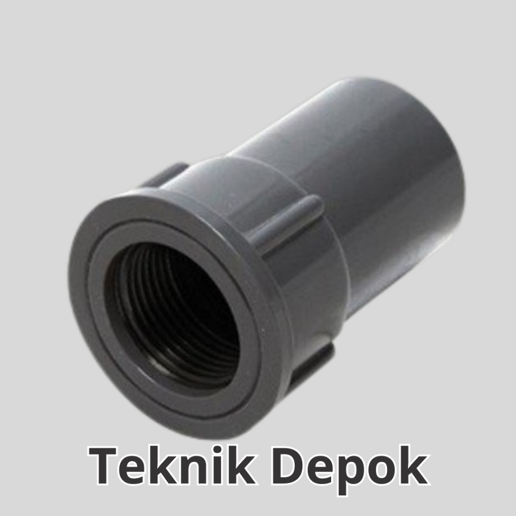 Inner Thread Socket 1/2 x 1 inch Faucet Socket AW Rucika 0.5 x 1 inch ...