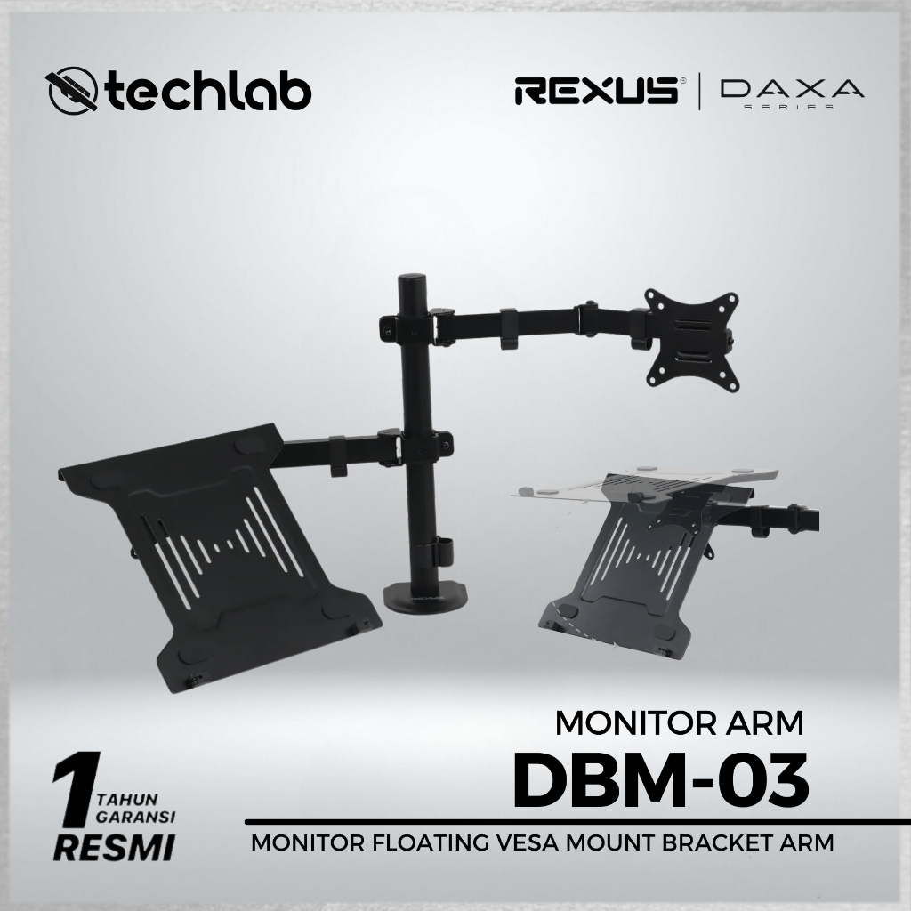 Rexus Monitor Arm Bracket DBM-03 Monitor Arm Stand For PC Boom Arm ...