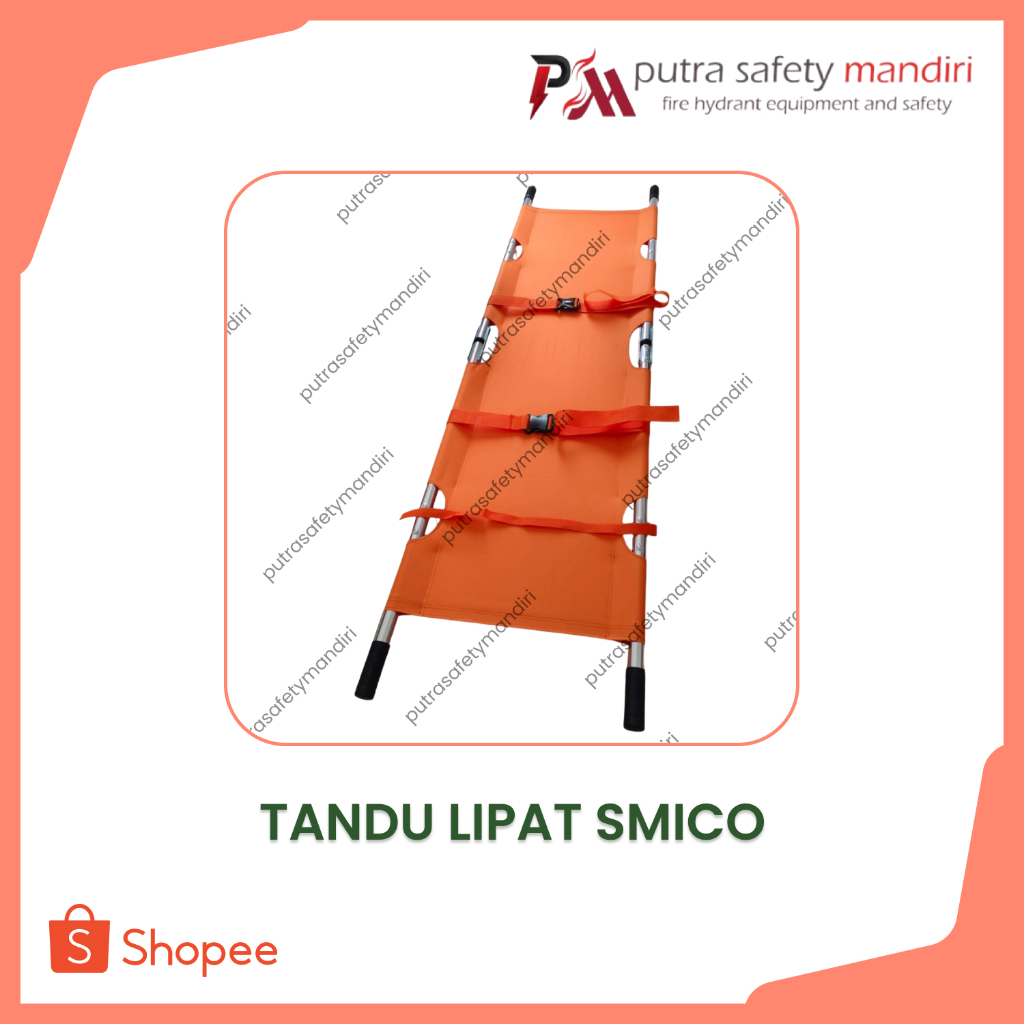 SMICO FOLDING STRETCHER TANDU EMERGENCY FOLDABLE MEDICAL EVACUATION ...