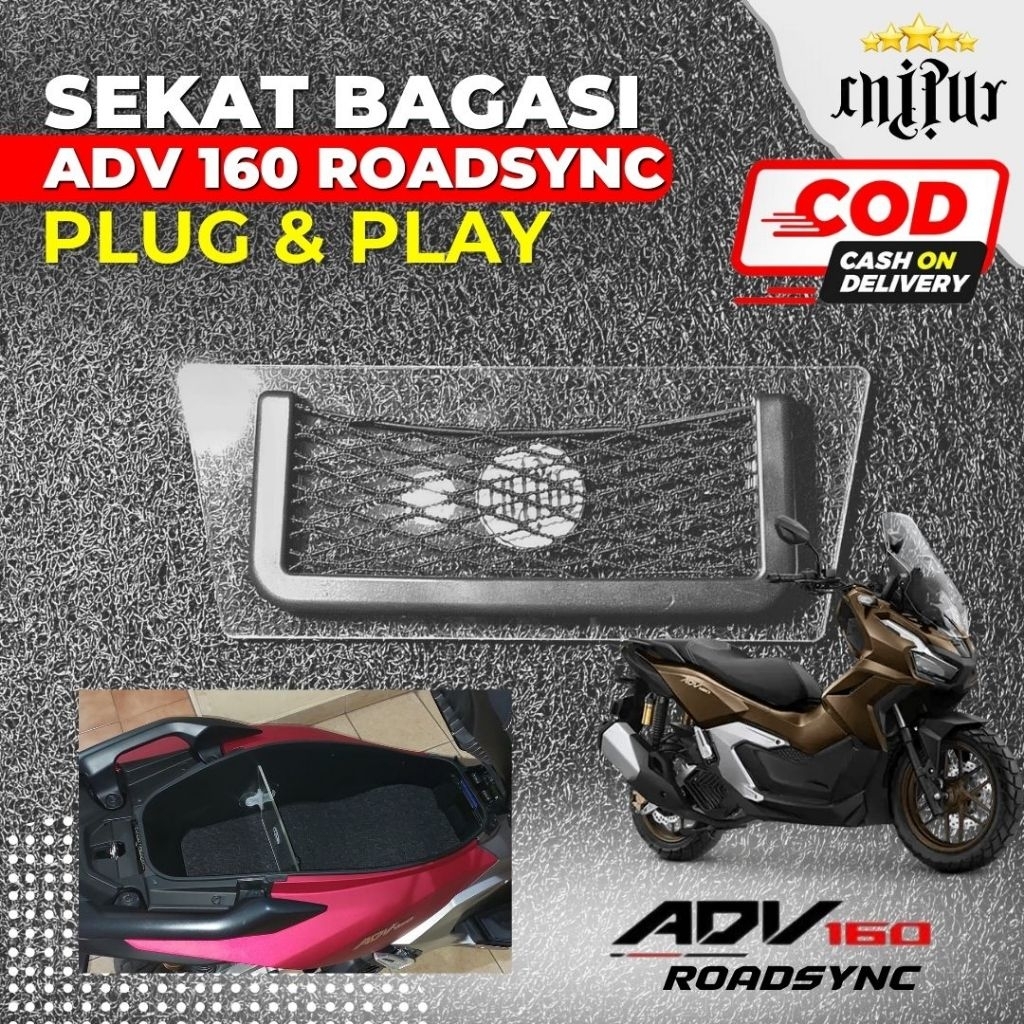 ADV 160 2025 Acrylic Luggage Divider / ADV 160 ROADSYNC Luggage ...