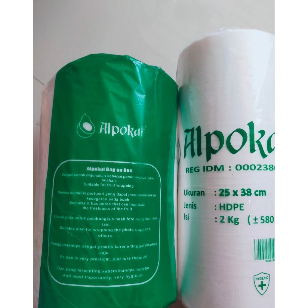 2 Kg HD Roll Plastic Bags Fruit Plastic Bags Photocopy Plastic Bags ...