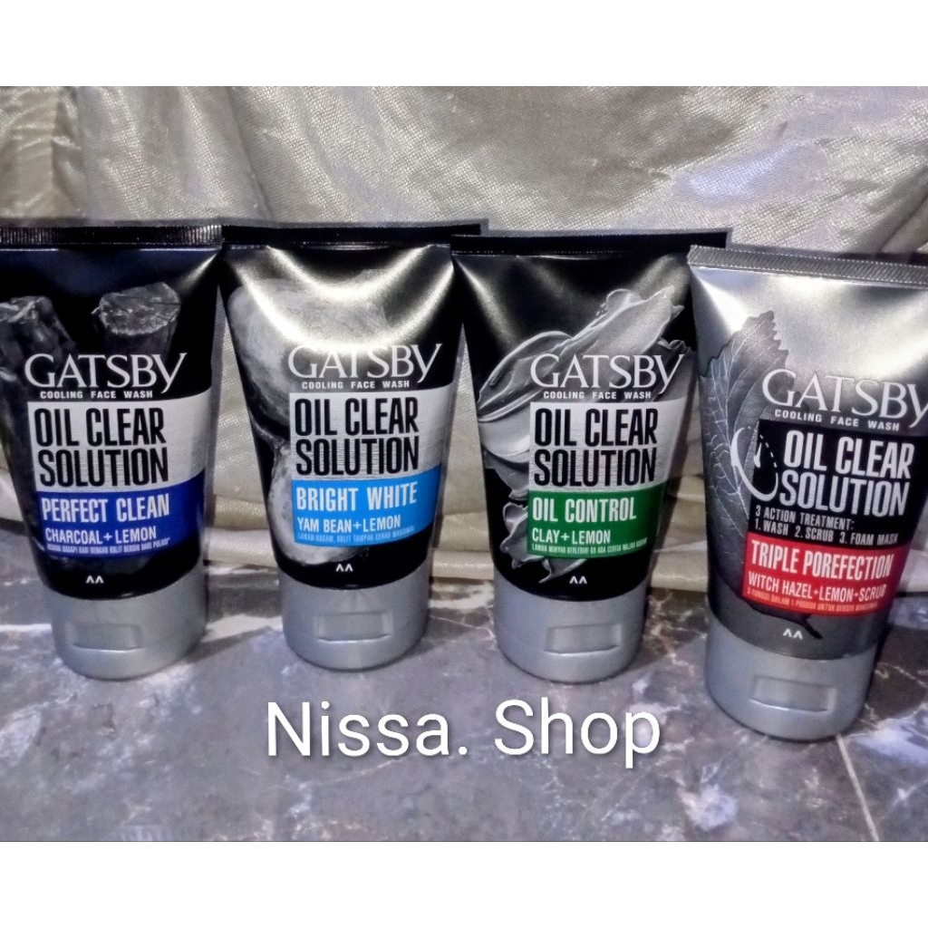 Gatsby Cooling Face Wash 100g | Shopee Singapore