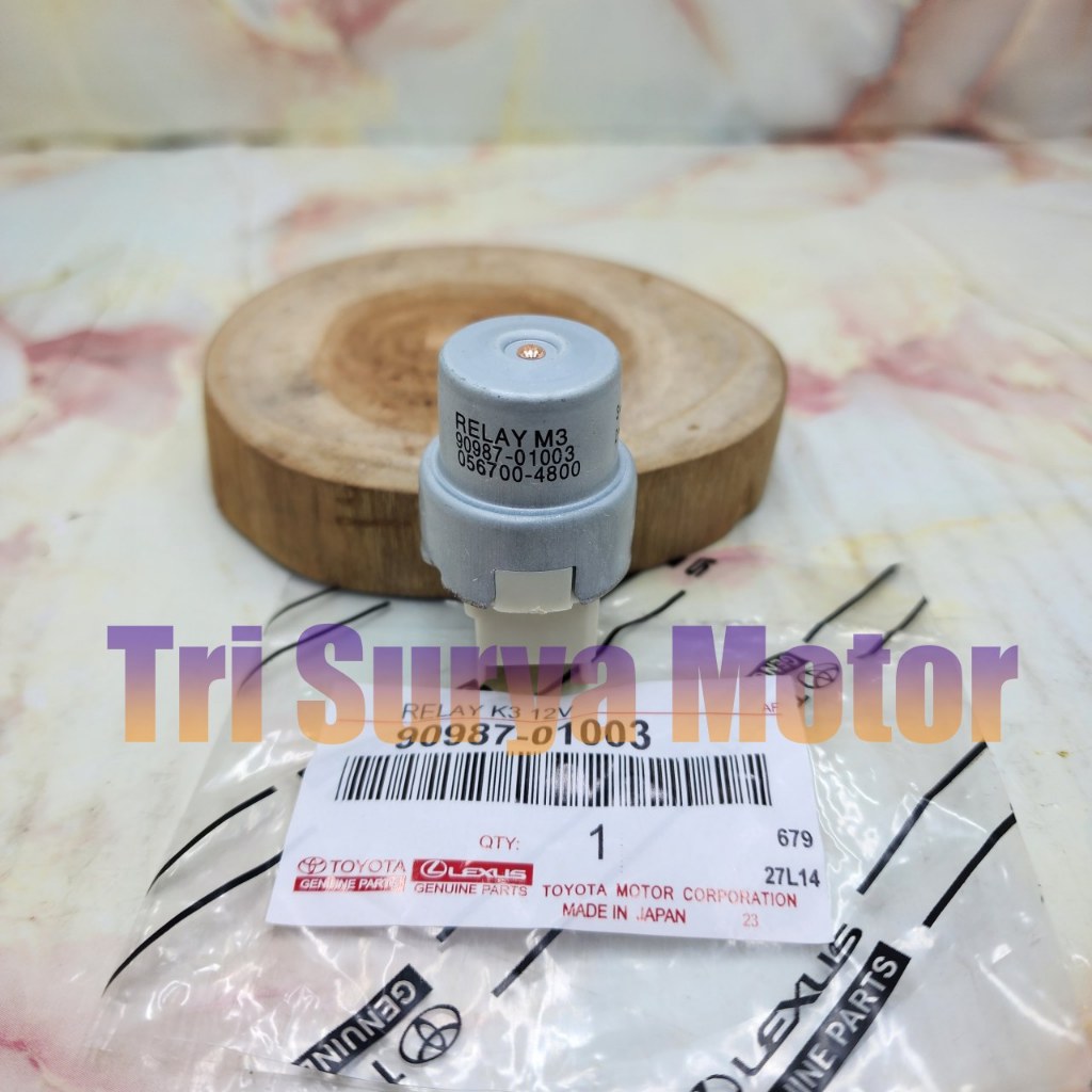 Relay Head Lamp Relay Lamp Toyota Kijang Rino Round 12v 3 Legs 90987 ...