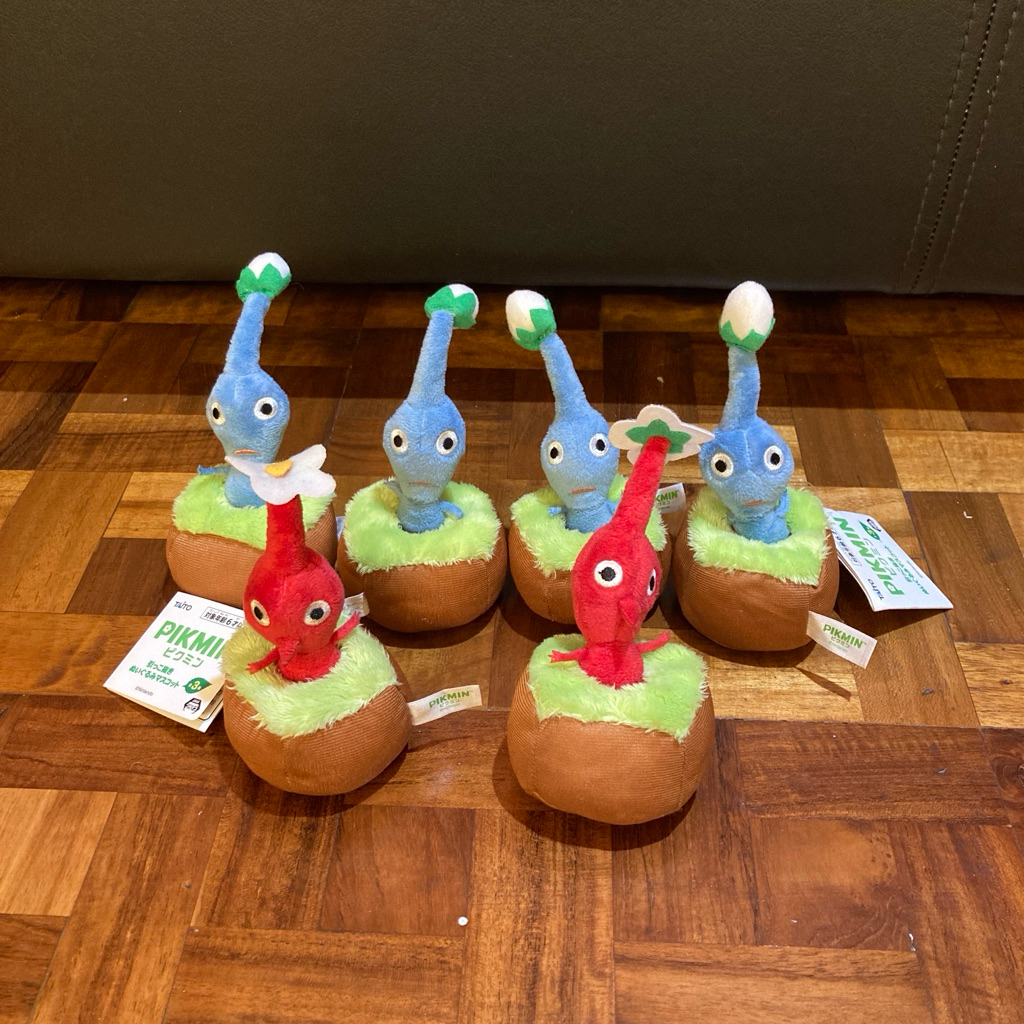 GANTUNGAN Pikmin Plush Keychain | Original Japanese nintendo doll ...