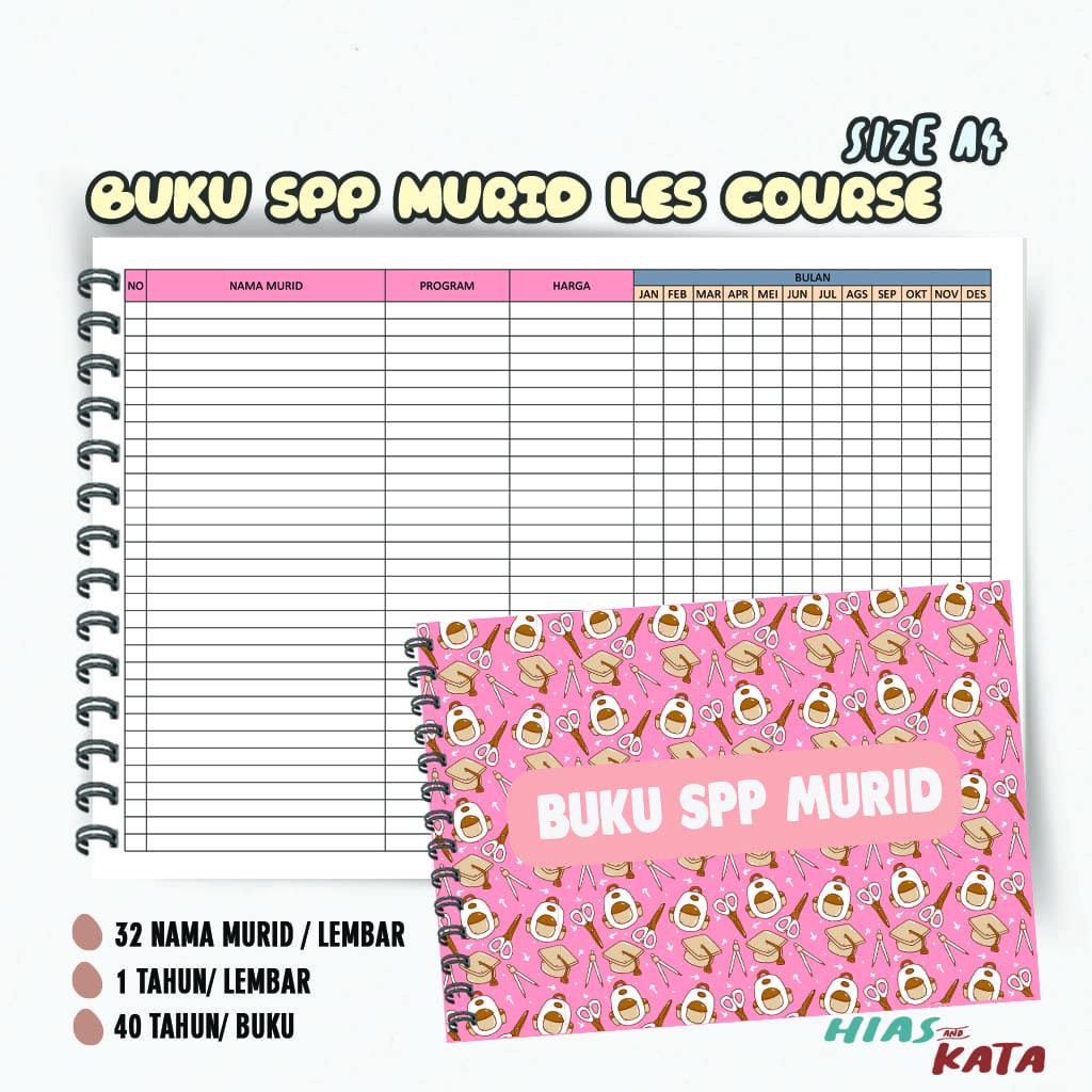 Monthly Spirit SPP Book for Elementary School Courses Bimba Size A4 ...