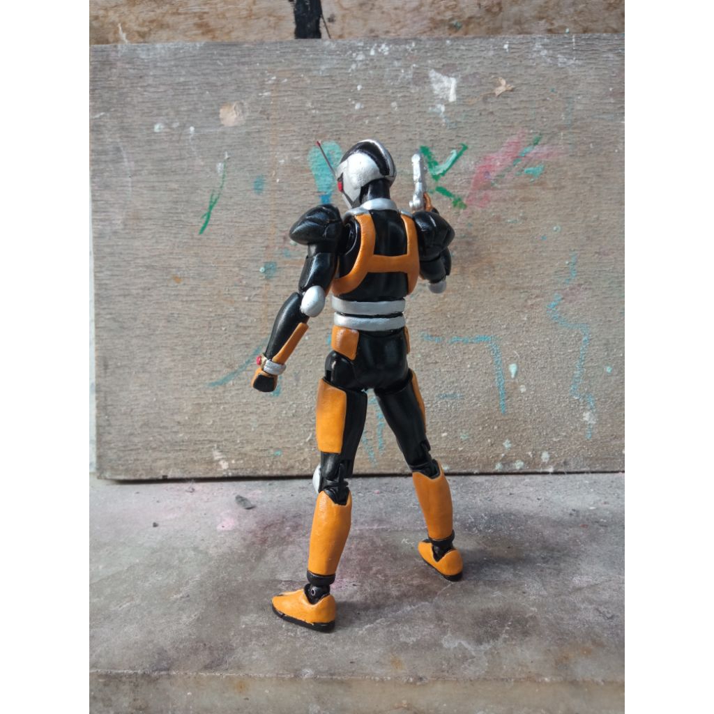 Custom action figure Shf Kamen rider RX robo roborider black shfiguarts ...