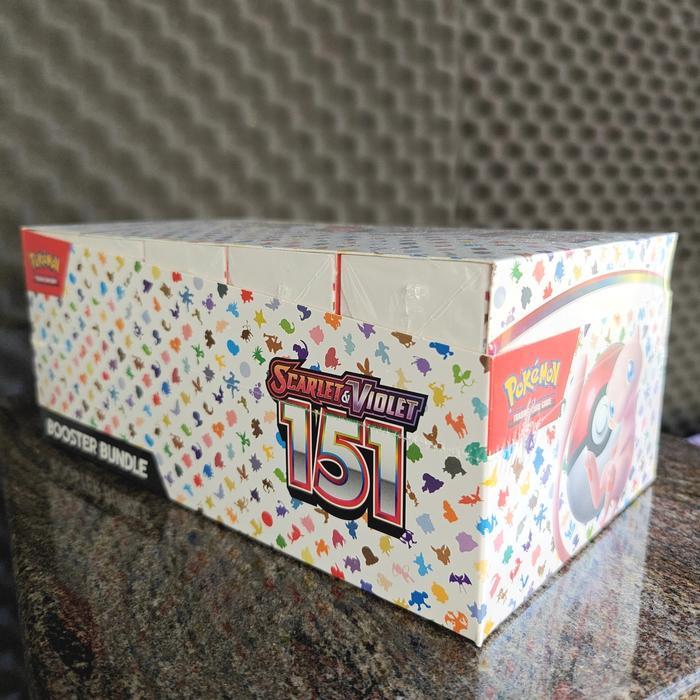 151 BOOSTER BUNDLE Inner Case. Pokemon TCG ENGLISH. Contins 10pcs ...
