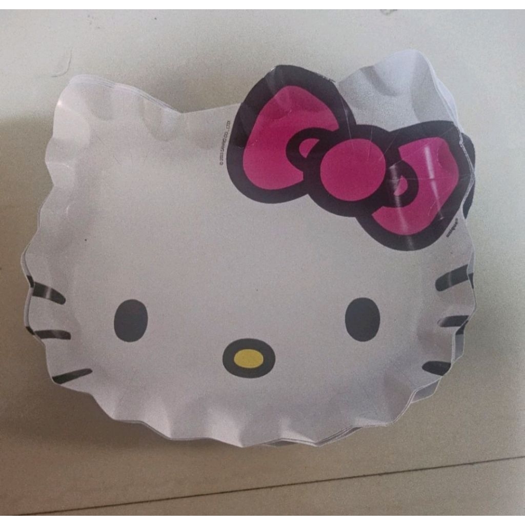 Hello kitty paper plate 9 inch | Shopee Singapore