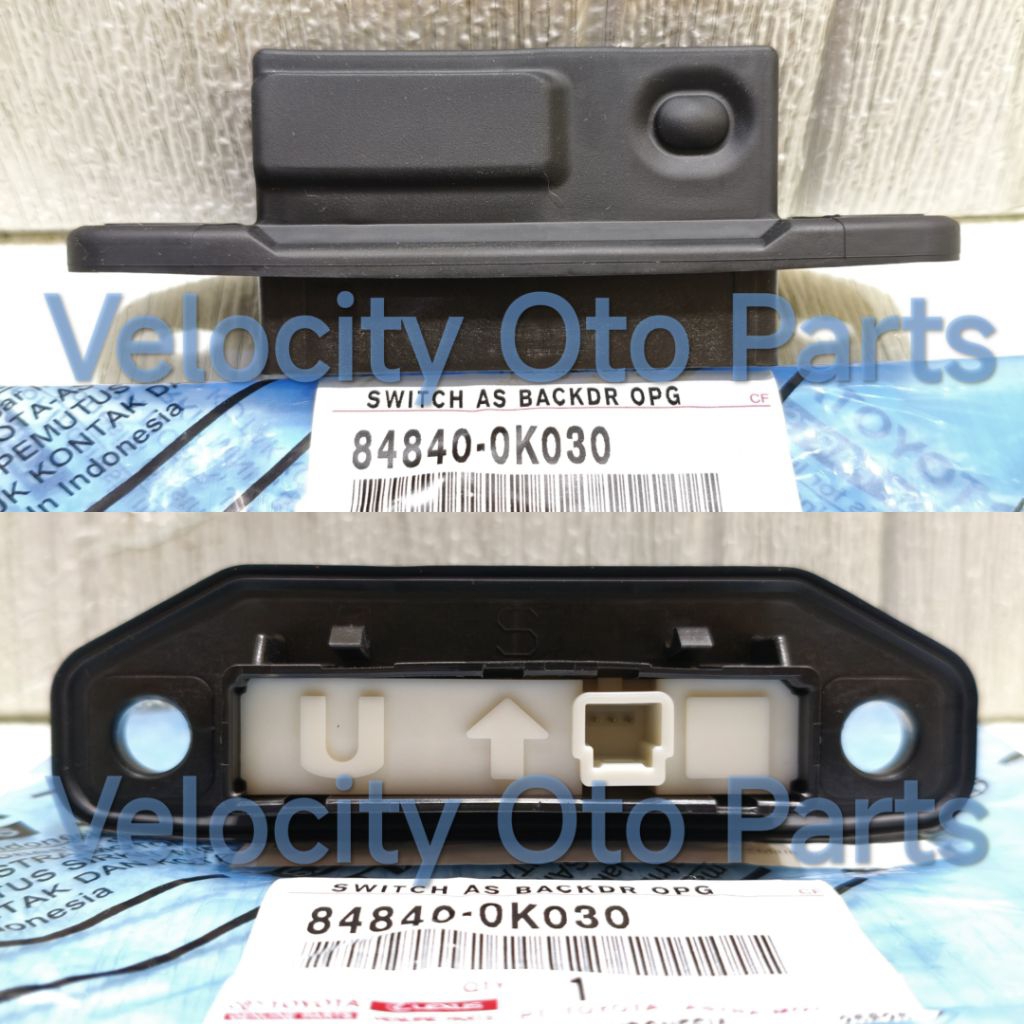 TOMBOL Toyota Alphard Voxy Vellfire Land Cruiser Lexus Trunk Button ...