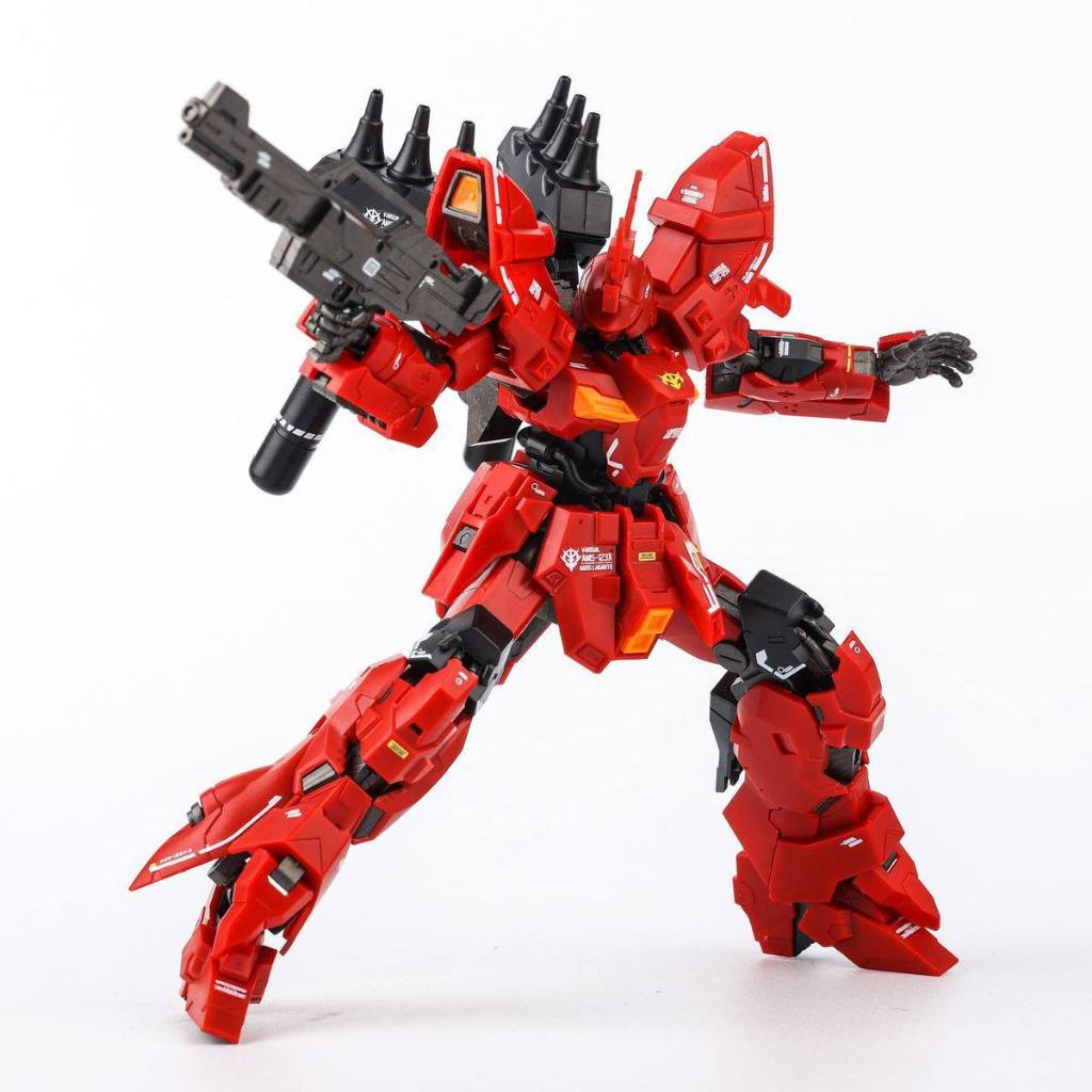 Star Model HG 1/144 PB Varguil Red Ver. (Sazabi Color) Includes WSD ...