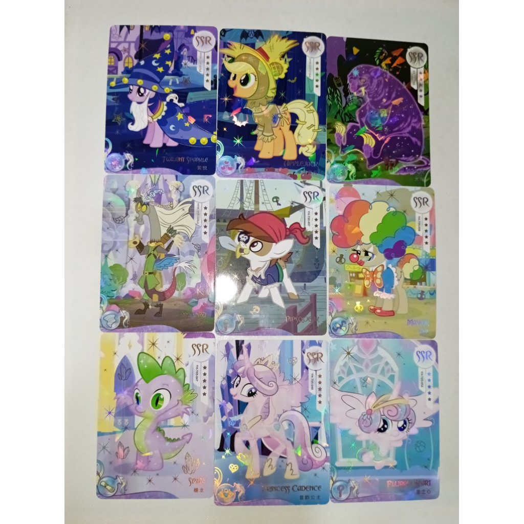 KAYOU MY LITTLE PONY MLP SSR CARDS | Shopee Singapore