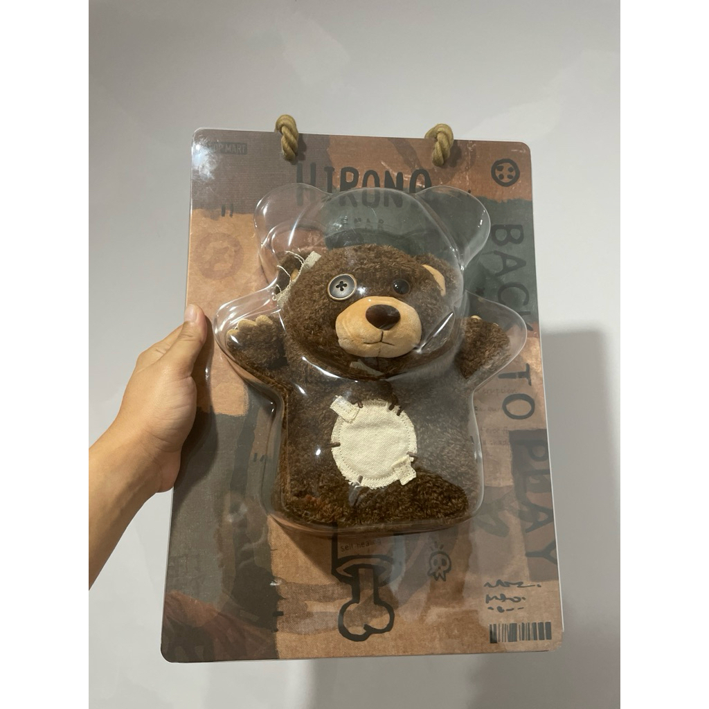 Pop Mart Hirono Bear Plush Hand Puppet (PTS Singapore Exclusive ...