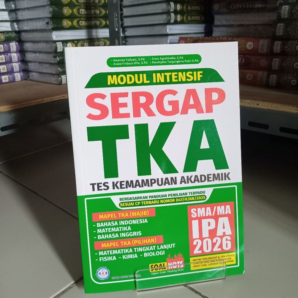 INTENSIVE MODULE SERGAP TKA ACADEMIC ACADEMIC TEST SMA / MA IPA 2026 ...
