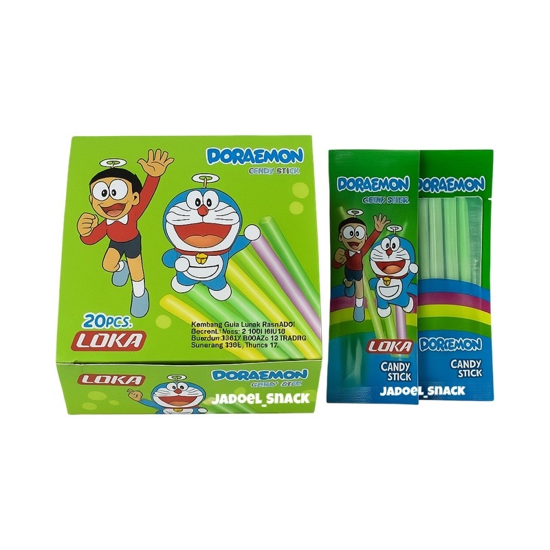[WHOLESALE] Doraemon Mini Stick Candy 20 x 6gr – Cute & Old-School ...