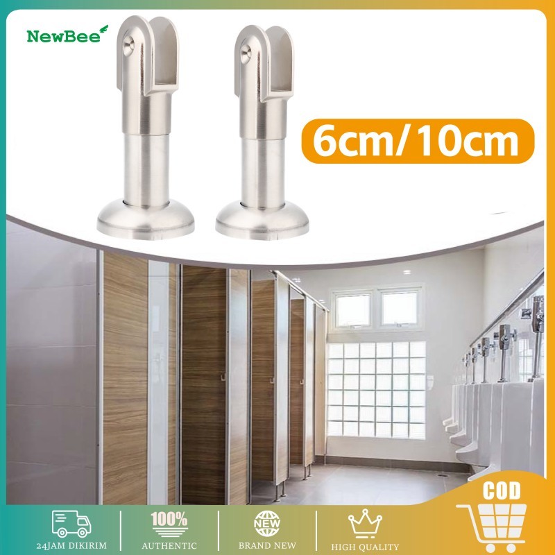 10cm Phenolic Cubicle Toilet Leg Stainless Steel Bathroom WC Partition ...