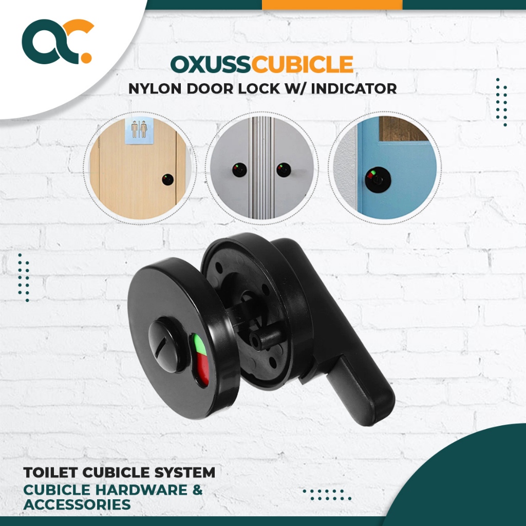 Nylon Indicator Lock Set Toilet Partition Cubicle Nylon Cubicle Door ...