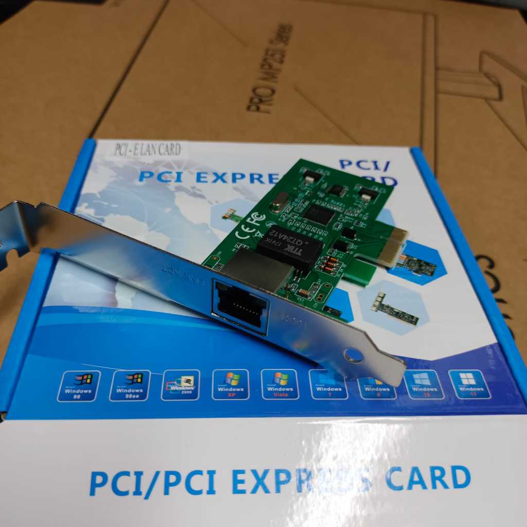 PCI Express Lan Card Ethernet PCIE | Shopee Singapore