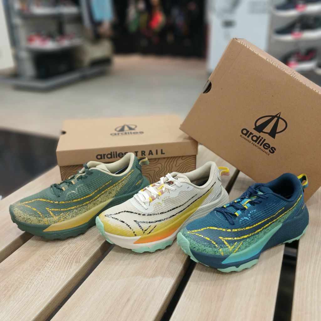 Trail Running Shoes - ARDILES Gerbera Cross Jumper - Duck Green ...