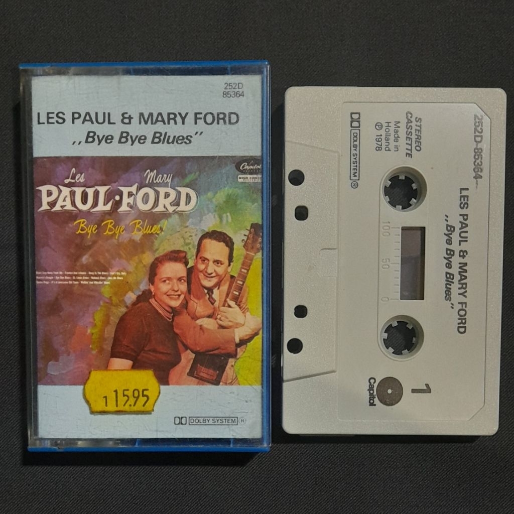 Les Paul & Mary Ford Cassette - Bye Bye Blues (Holland Press) | Shopee Singapore