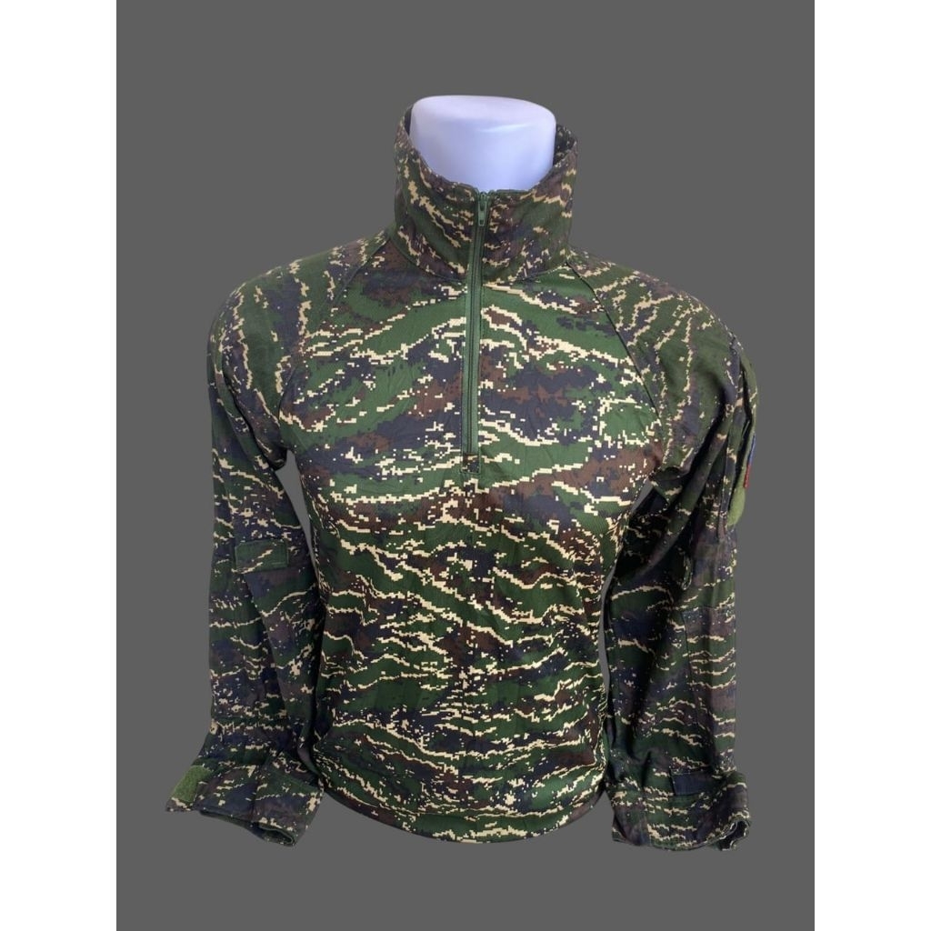 Tactical BDU Combat Shirt Digital Camouflage Tiger stripes Marines ...